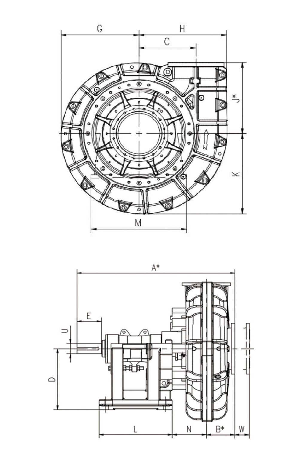 KMS Mill Discharge Pump - Kingda Pump