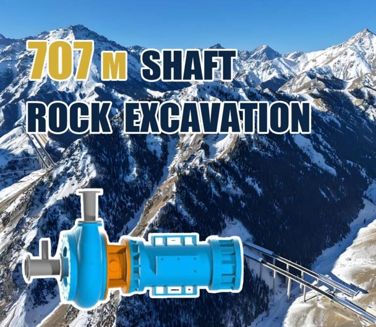 Case Studies: Vertical Shaft Slurry Transport for a 707 m Tunnel